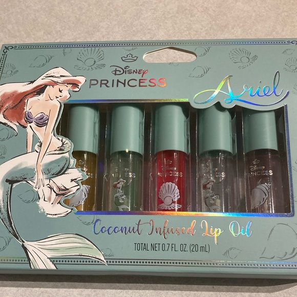Disney | Makeup | Disney Princess Ariel Lip Oil Set | Poshmark
